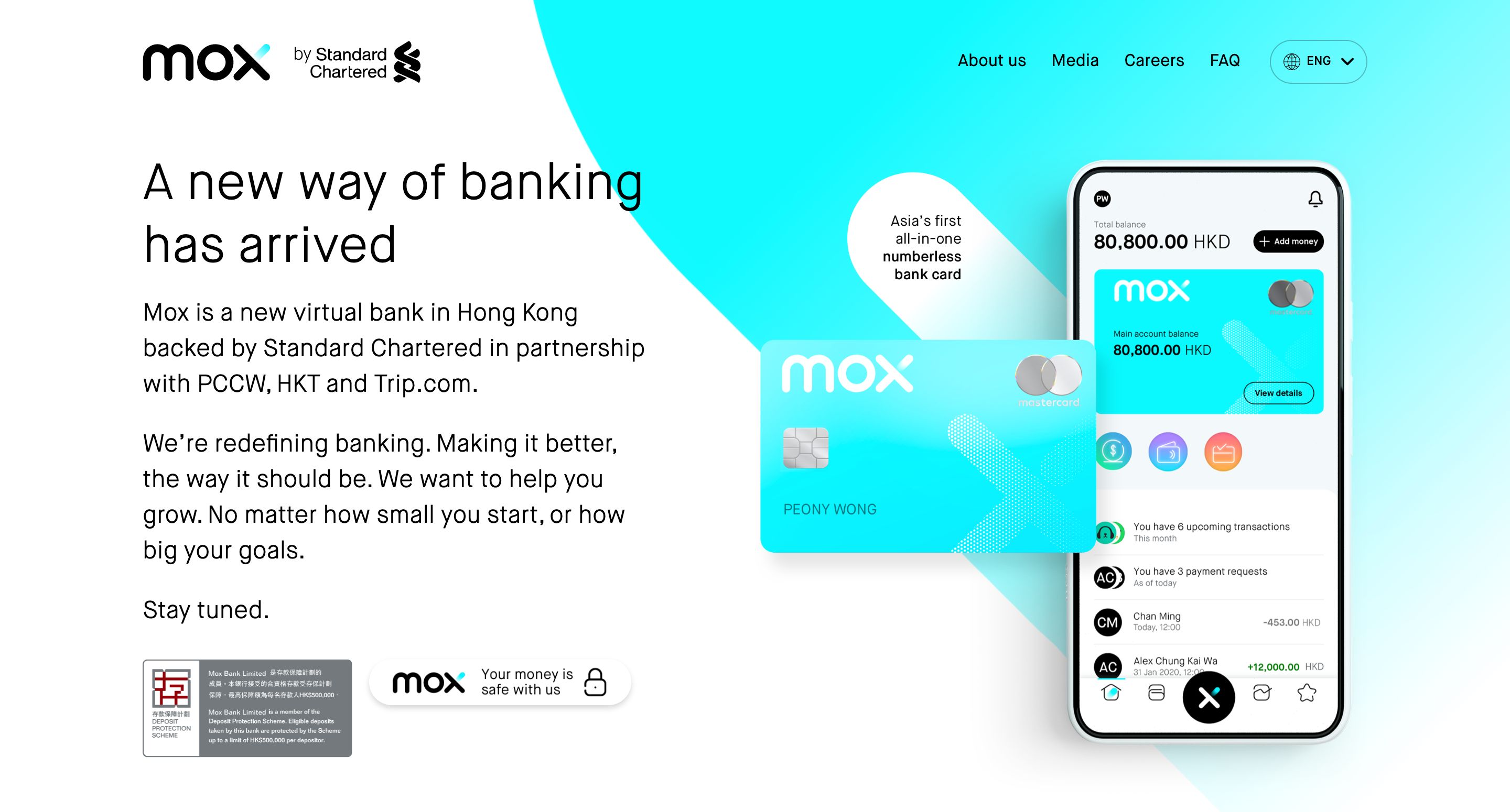 Standard Chartered unveils plans for Mox virtual bank | FinTech Magazine